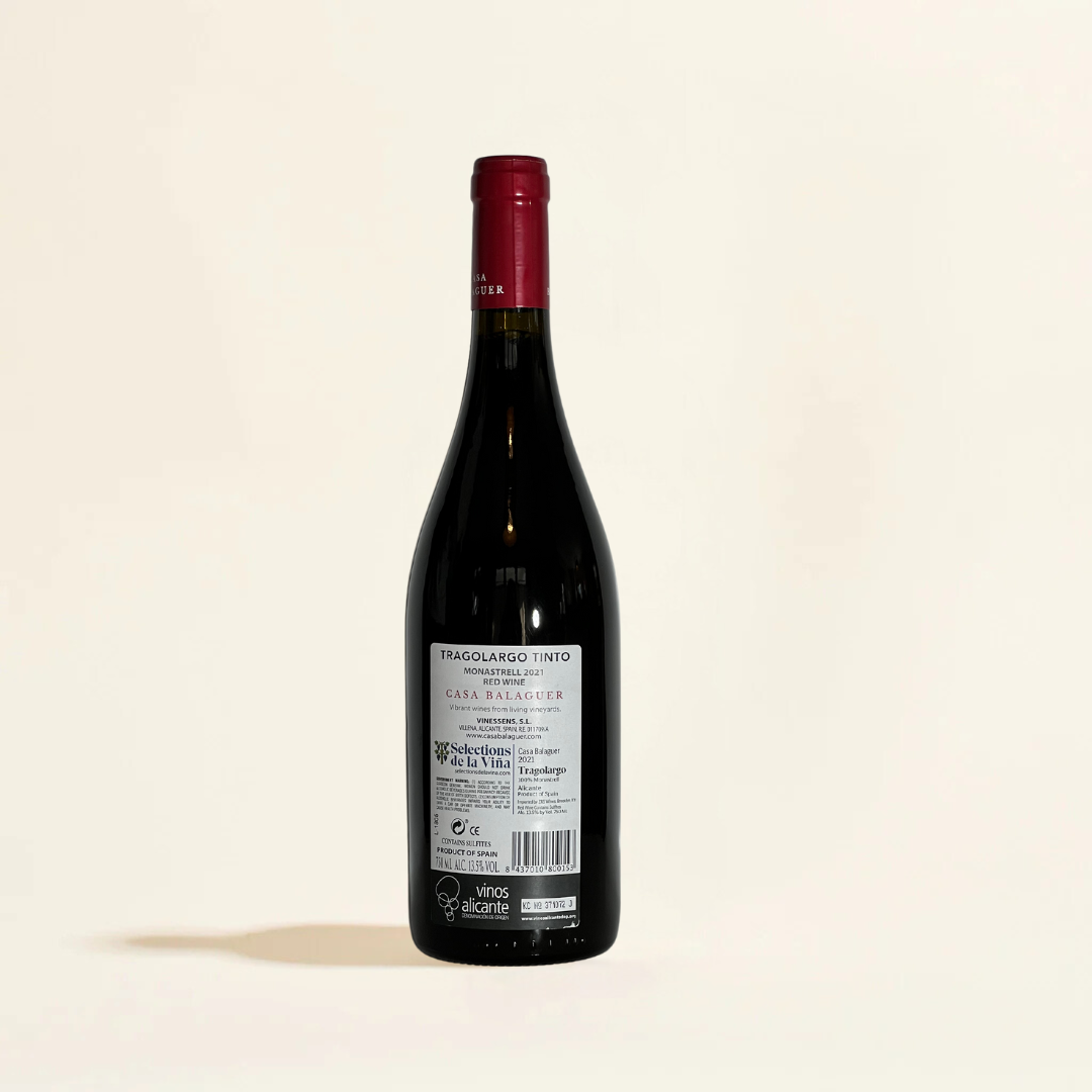 Tragolargo Alicante Red | Finca Casa Balaguer | MYSA Natural Wine