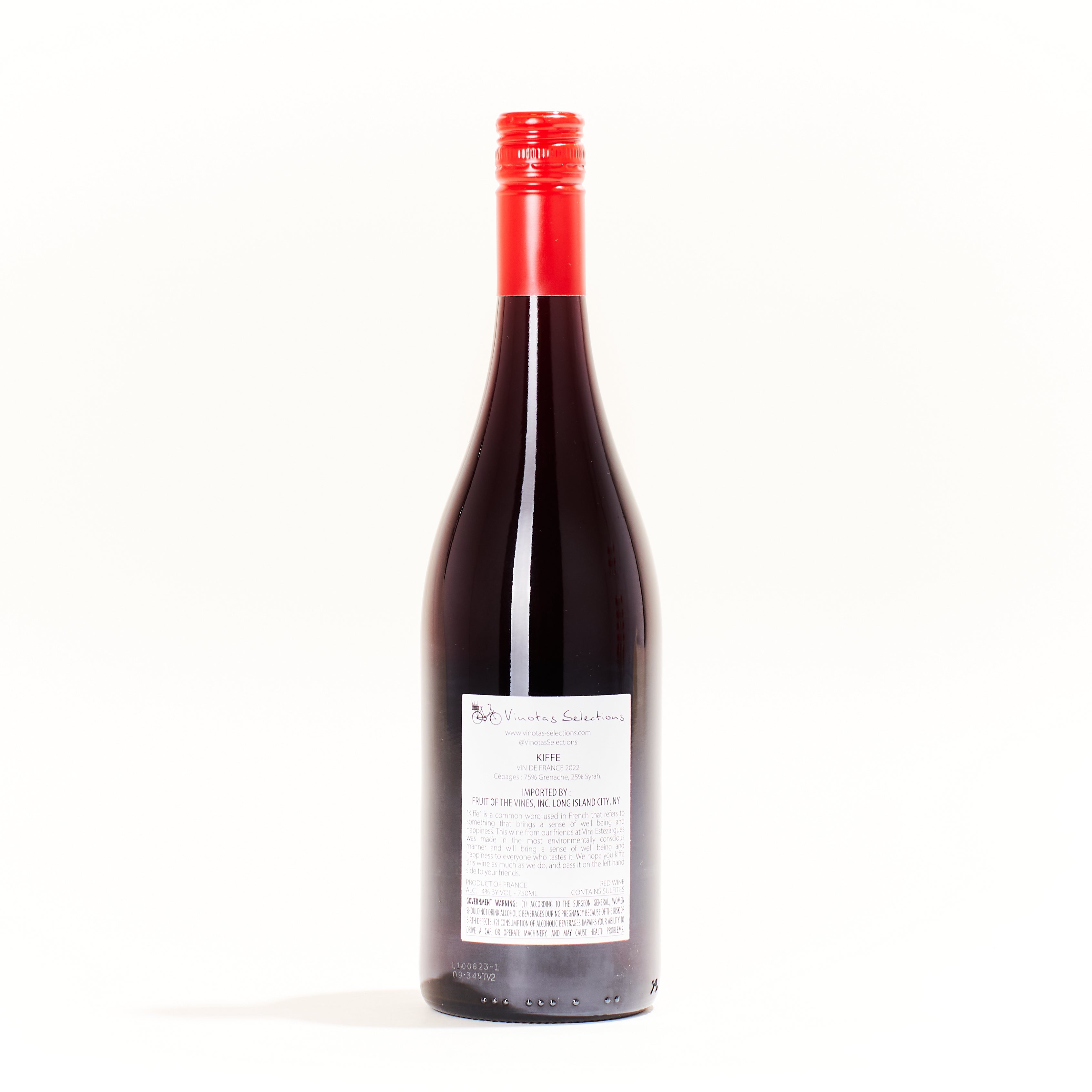 Vin Rouge | Kiffe | MYSA Natural Wine