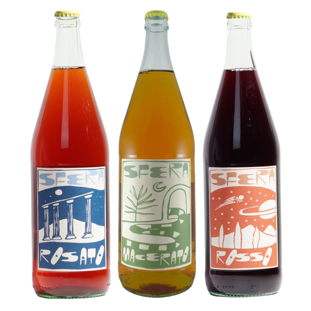 Sfera 3-Bottle Organic Liter Bundle – MYSA Natural Wine
