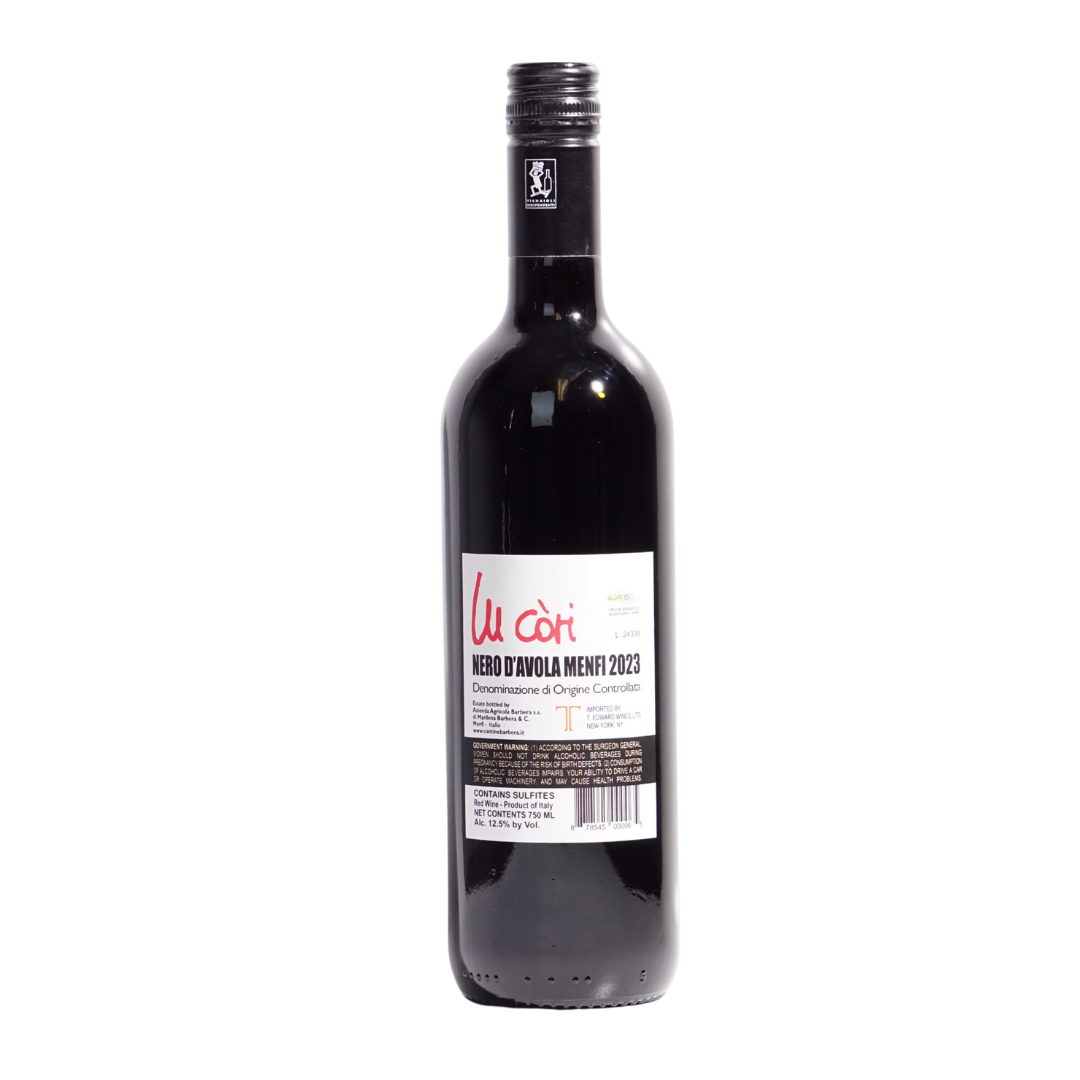 Nero d’Avola “Lu Cori” | Cantine Barbera | MYSA Natural Wine