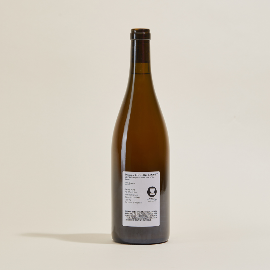Orange was the Color of her Dress | Hughes Beguet | MYSA Natural Wine
