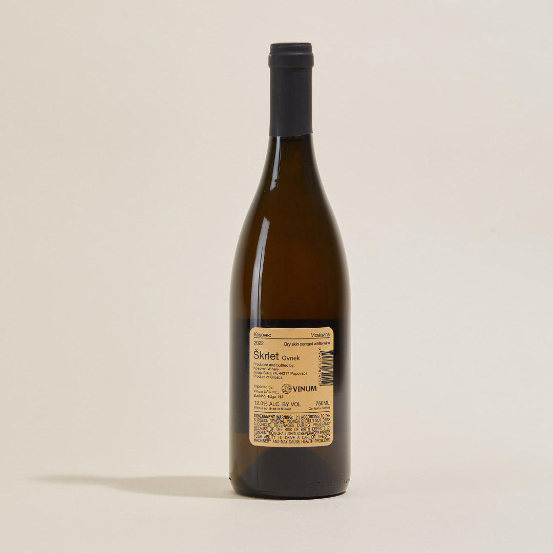 Ovnek Škrlet | Kosovec | MYSA Natural Wine