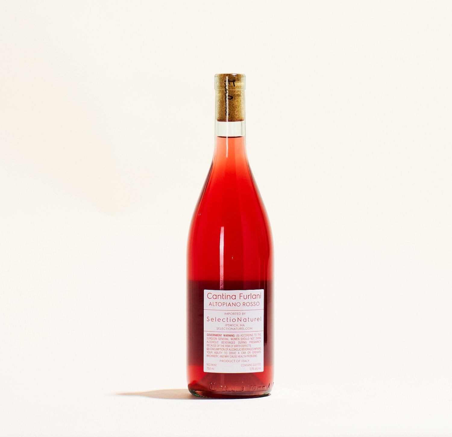 Altopiano Rosso | Cantina Furlani | MYSA Natural Wine